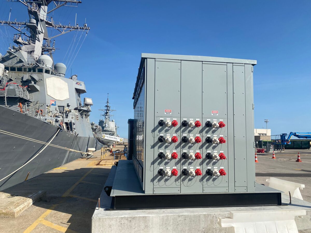 Naval Station Shore-to-Ship Initiative – Rota, Spain | VanTran Transformers